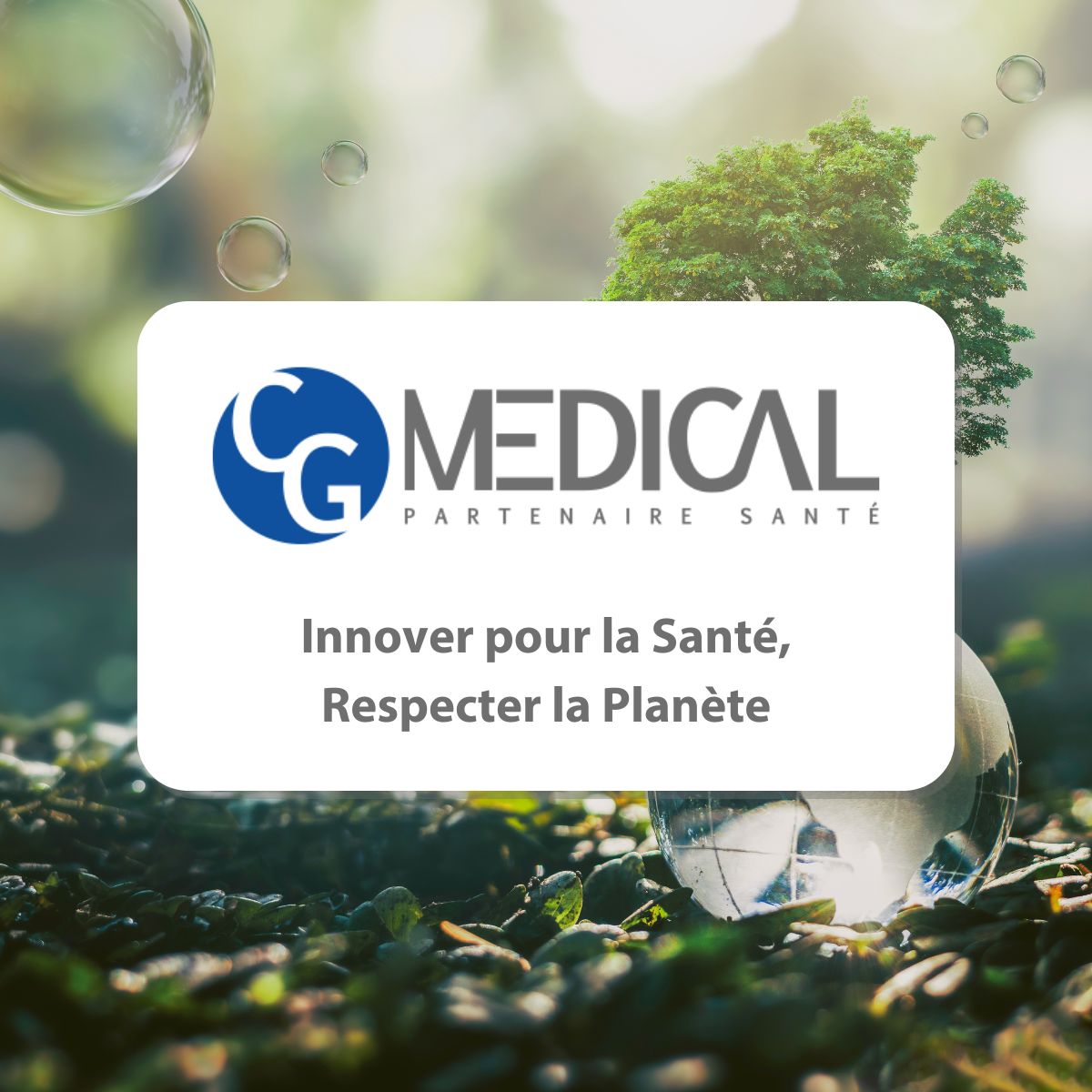 CG MEDICAL, engagée pour la santé et la planète - CG Medical