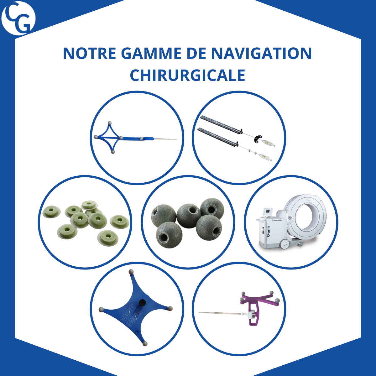 Découvrez la gamme de navigation chirurgicale de CG MEDICAL - CG Medical